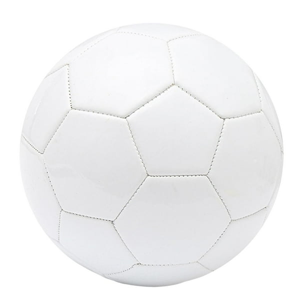 White Soccer Ball Size 5 Gifts Training Official Match for Kids ...