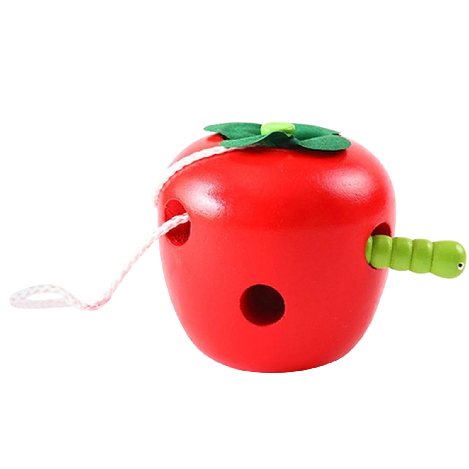 Fridja Bug Eating Apple Toy Wooden Toy Educational And Learning ...