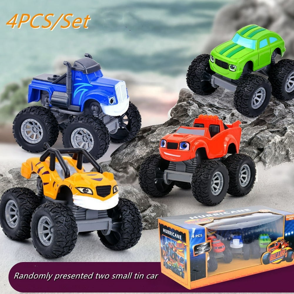 Click here for Generic The Monster Machines Racers 4 Pack Set Of... prices