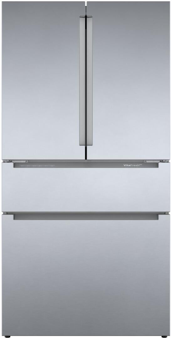 Bosch B36CL80ENS 21 Cu. Ft. Stainless French Door Refrigerator ...