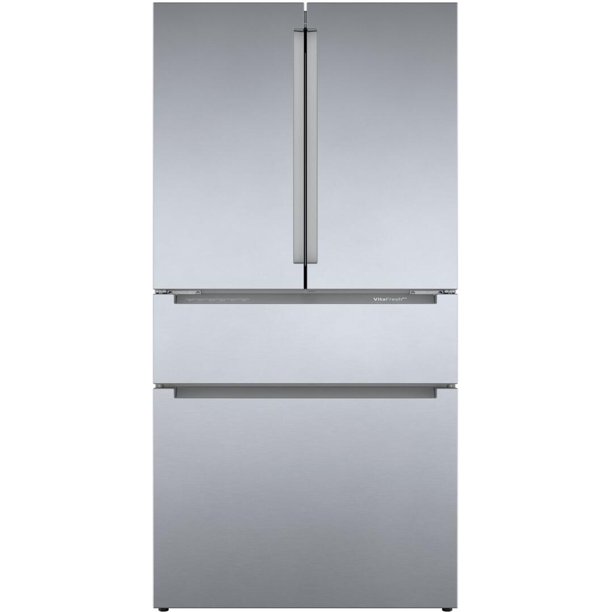 Bosch B36CL80ENS 21 Cu. Ft. Stainless French Door Refrigerator ...