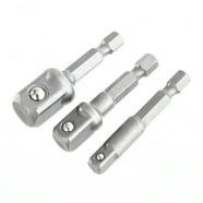 HART 3-Piece Socket Adapter Set, 1/4-inch, 3/8-inch, 1/2-inch - Walmart.com