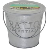 17 oz Patio Essentials Citronella Candle Galvanized Bucket, 3 pk ...