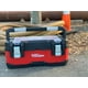 HYPER TOUGH 23-Inch Portable Tool Box With Metal Latches, Organizer ...