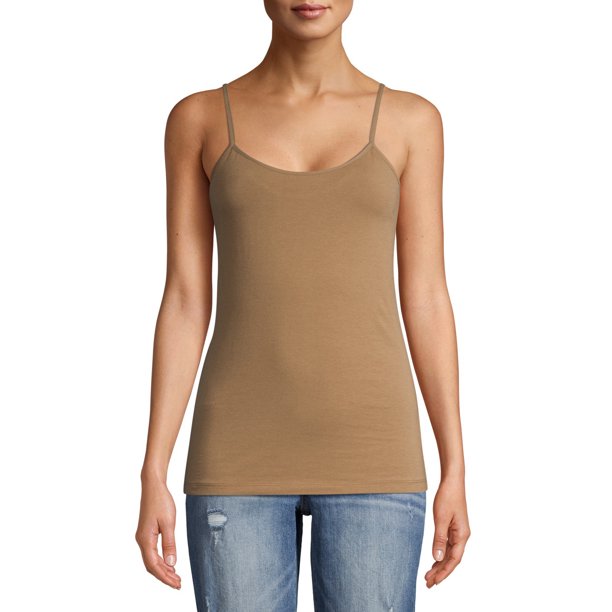 Time and Tru Women's Adjustable Strap Cami - Walmart.com