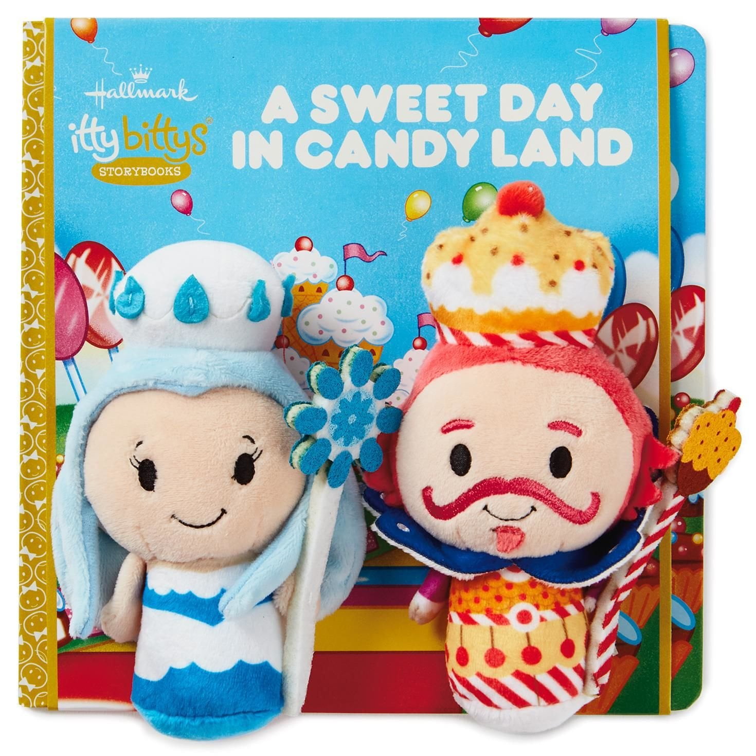 Hallmark itty bittys A Sweet Day in Candy Land Stuffed Animal and ...
