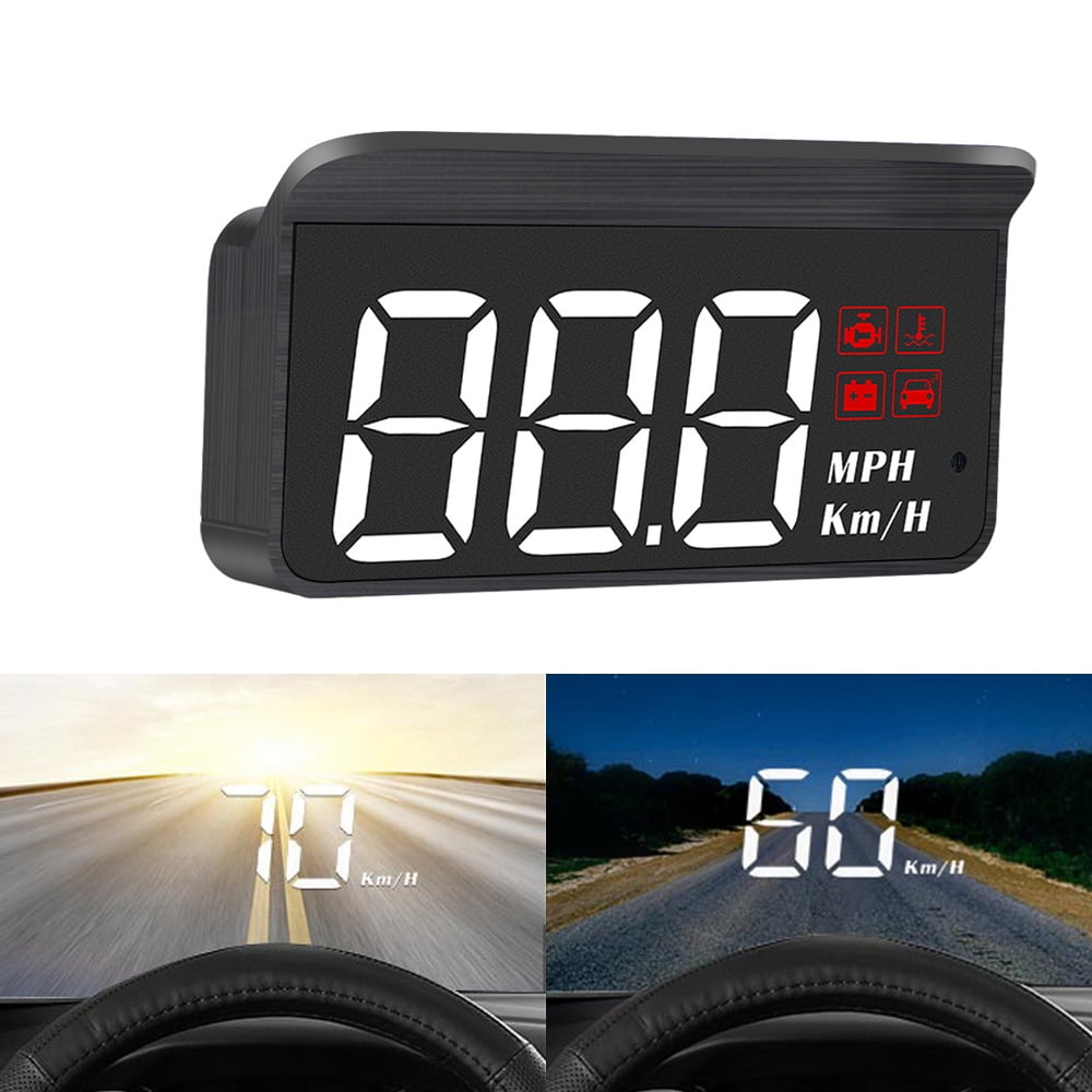 Buy M3 OBD2 HUD Car Head Up Display Speedometer Monitor On Board ...