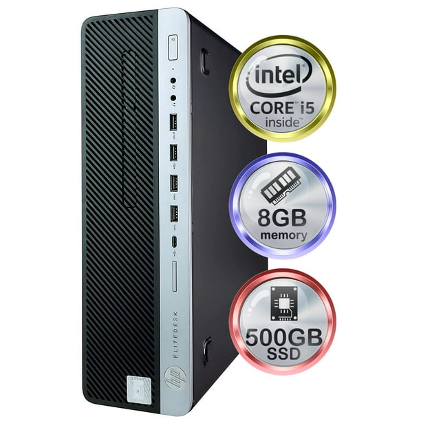 Restored HP Pro Desk 600G3 Desktop Computer | Quad Core Intel i5 (3 ...