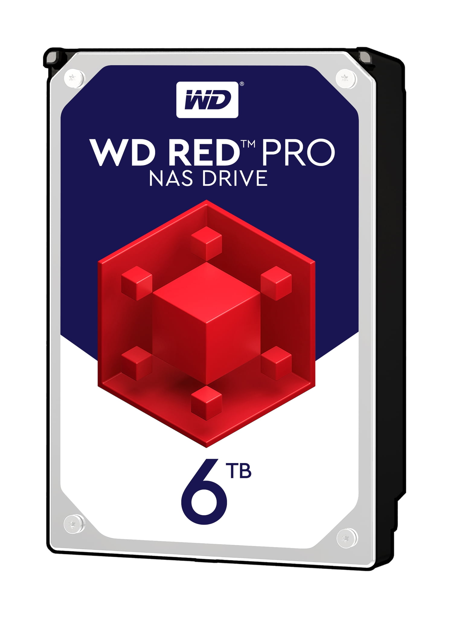 WD Red Pro 6TB NAS Hard Disk Drive - 7200 RPM Class SATA 6Gb/s 128MB ...