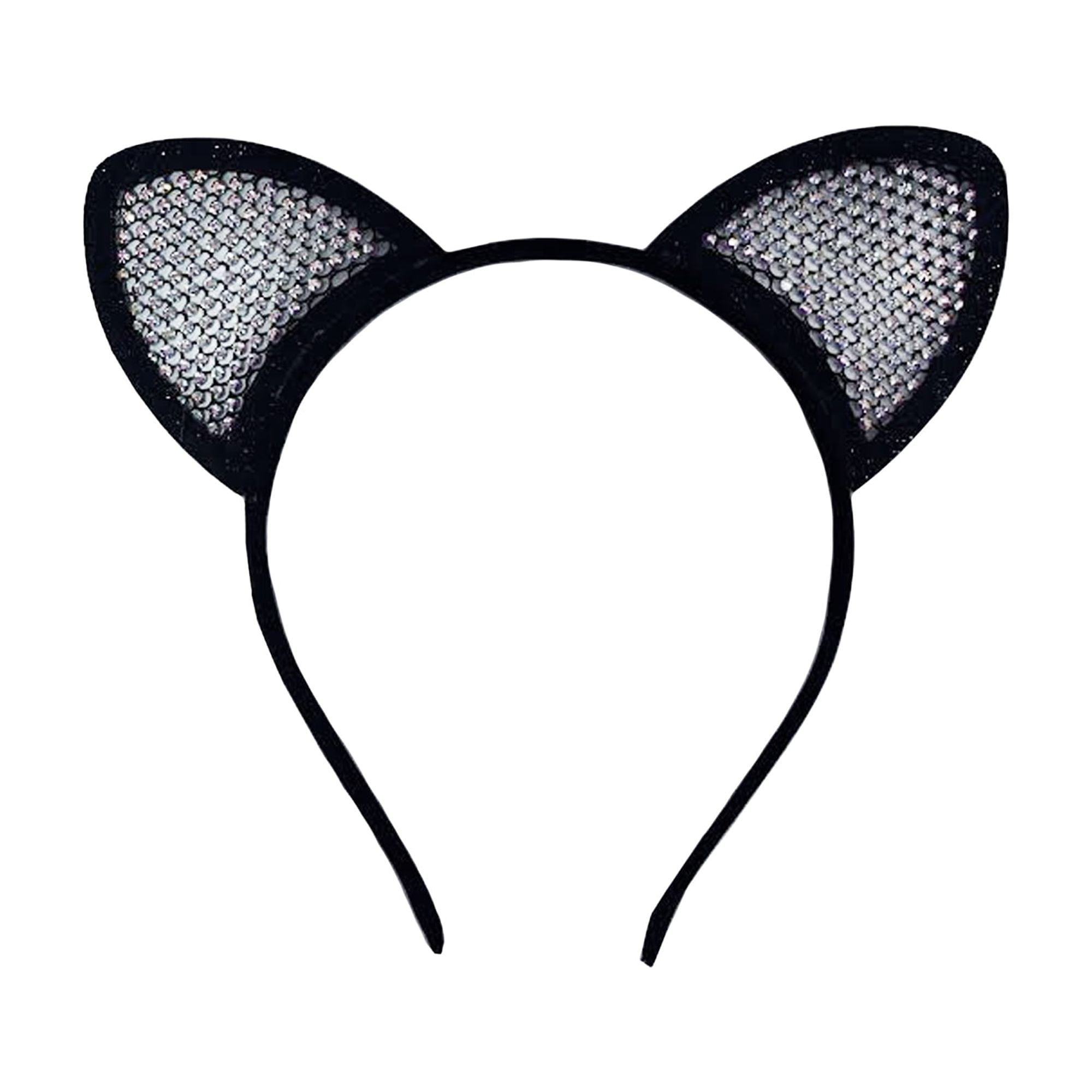 Fishnet Cat Headband Halloween Costume Accessory for Adults and Teens ...
