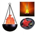 Elegantoss Realistic Fire Effect Hanging Artificial Flame Light ...