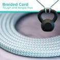 Cordinate Designer 3-Outlet Extension Cord with 8 Ft. Braided Cord ...