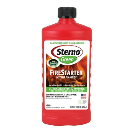 Sterno Instant Flame, All-Weather, Fire Starter Gel 16oz – Walmart ...