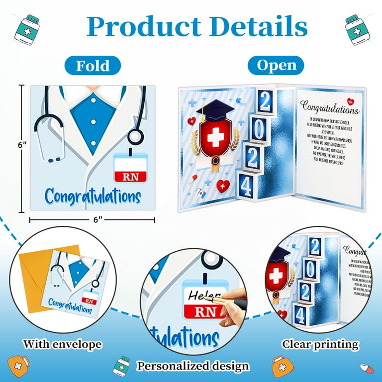 Nursing School Graduation Card