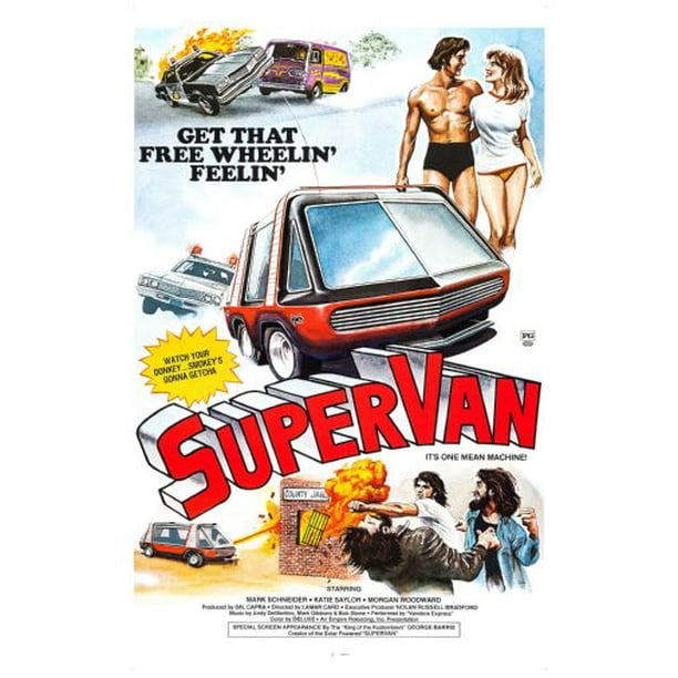 Supervan Movie Poster Entertainment Decor 24in x36in Art Poster 24x36 ...