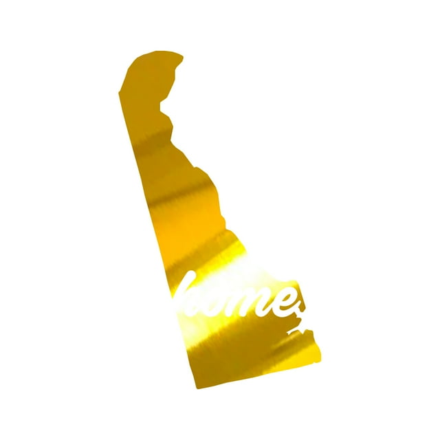 Delaware Home Sticker Decal Die Cut - Self Adhesive Vinyl - Weatherproof - Made in USA - Many ...