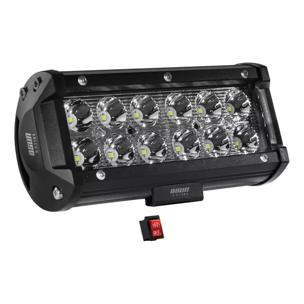 Faro Led 36w Tipo Barra Estrobo+luz Auto Moto 4x4 Jeep Gruas | Bodega Aurrera en línea