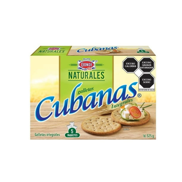 Galletas Dondé cubanas integrales 525 g | Walmart en línea