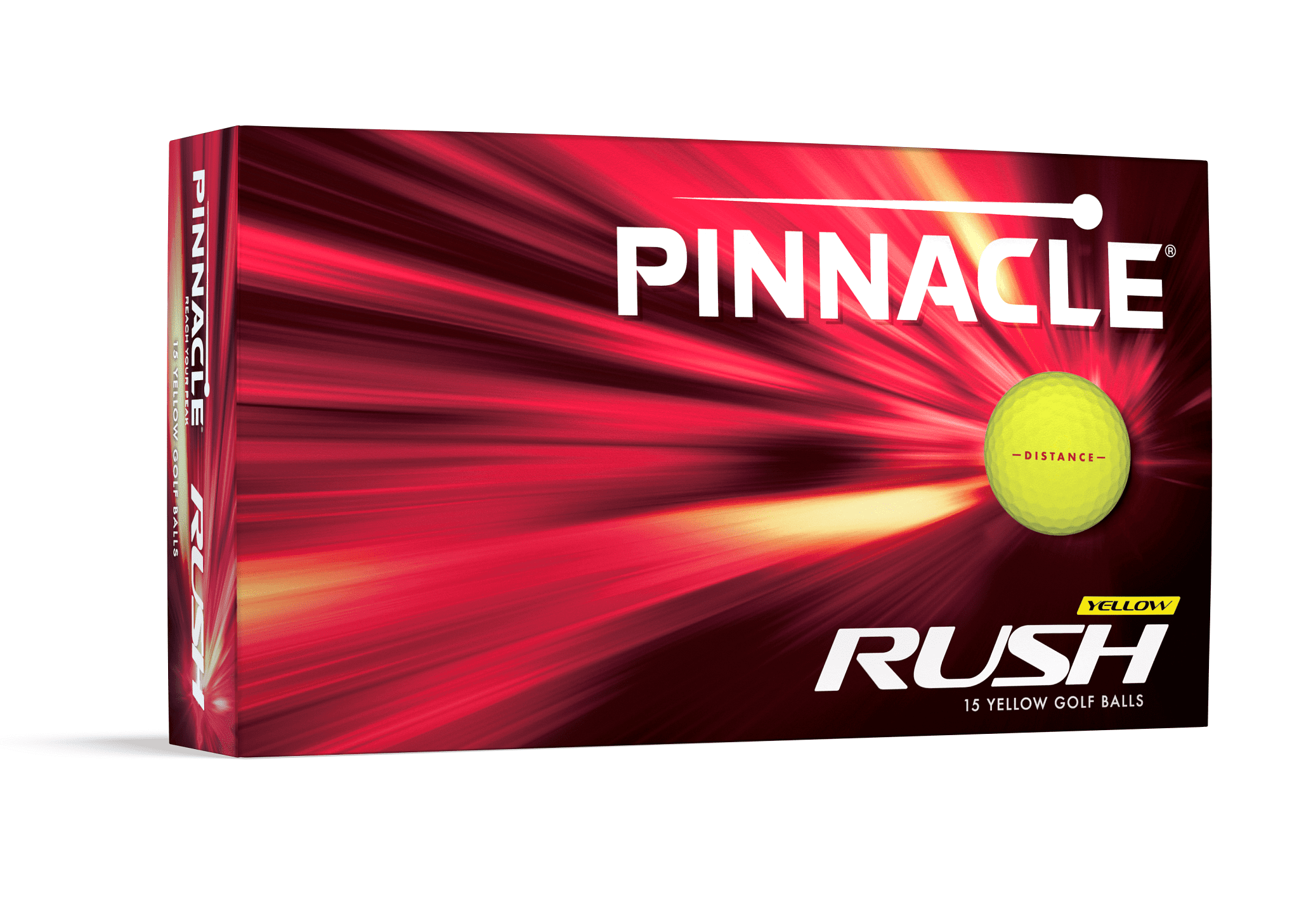 Pinnacle Rush Yellow 15-Ball - Walmart.com