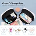Discreet Privacy Pouch Women Portable Feminine Hygiene Organizer Bag ...