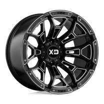 XD Wheels Aluminum Rim XD822 MONSTER II 20X10in Matte Black, 5X139.7 ...