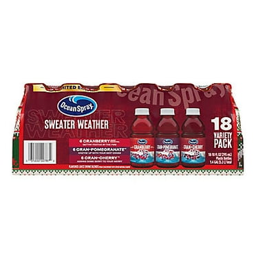 Ocean Spray Individual Box Juice Drink Variety Pack (10oz / 18pk ...