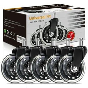 CanDo Plastic Ball Chair Locking Casters, 2 count - Walmart.com