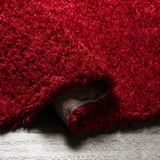 Mark&Day Area Rugs, 2x4 Abraham Modern Shag Bright Red Area Rug, Red ...