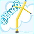 Cloud 9 Inflatable Wacky Waving Tube Man, Yellow 20 ft Dancing Air ...