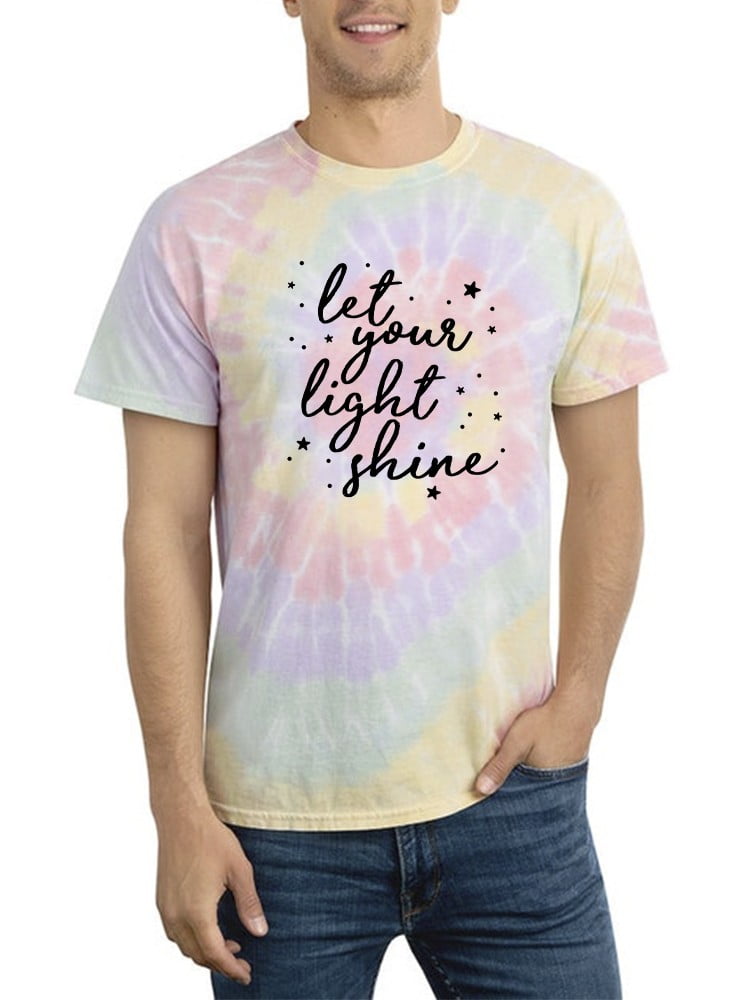 Let Your Light Shine Tie-Dye Spiral Men -Smartprints Designs, Male ...