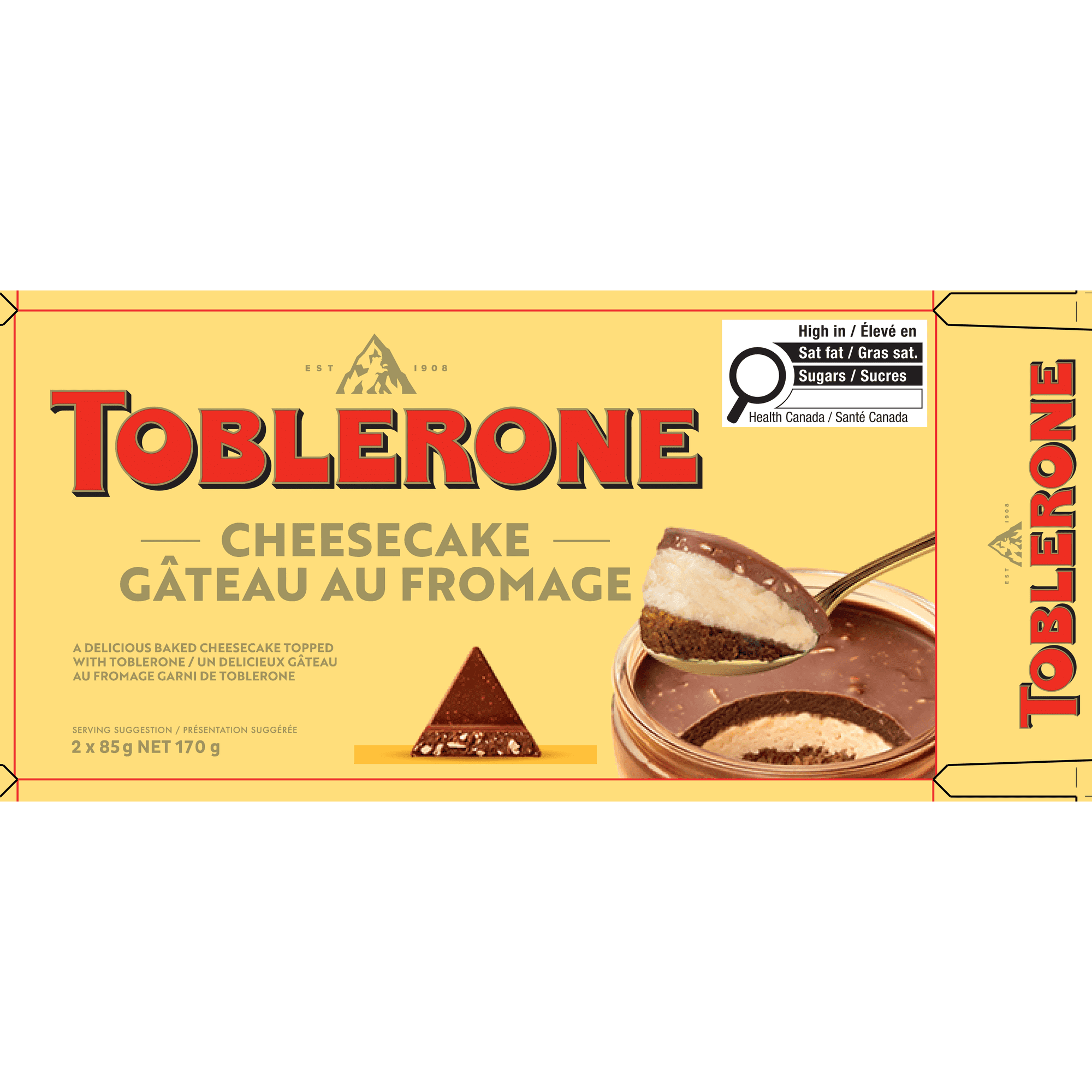 Click here for Toblerone Brand 2 Single Portions Chocolate Cheese... prices
