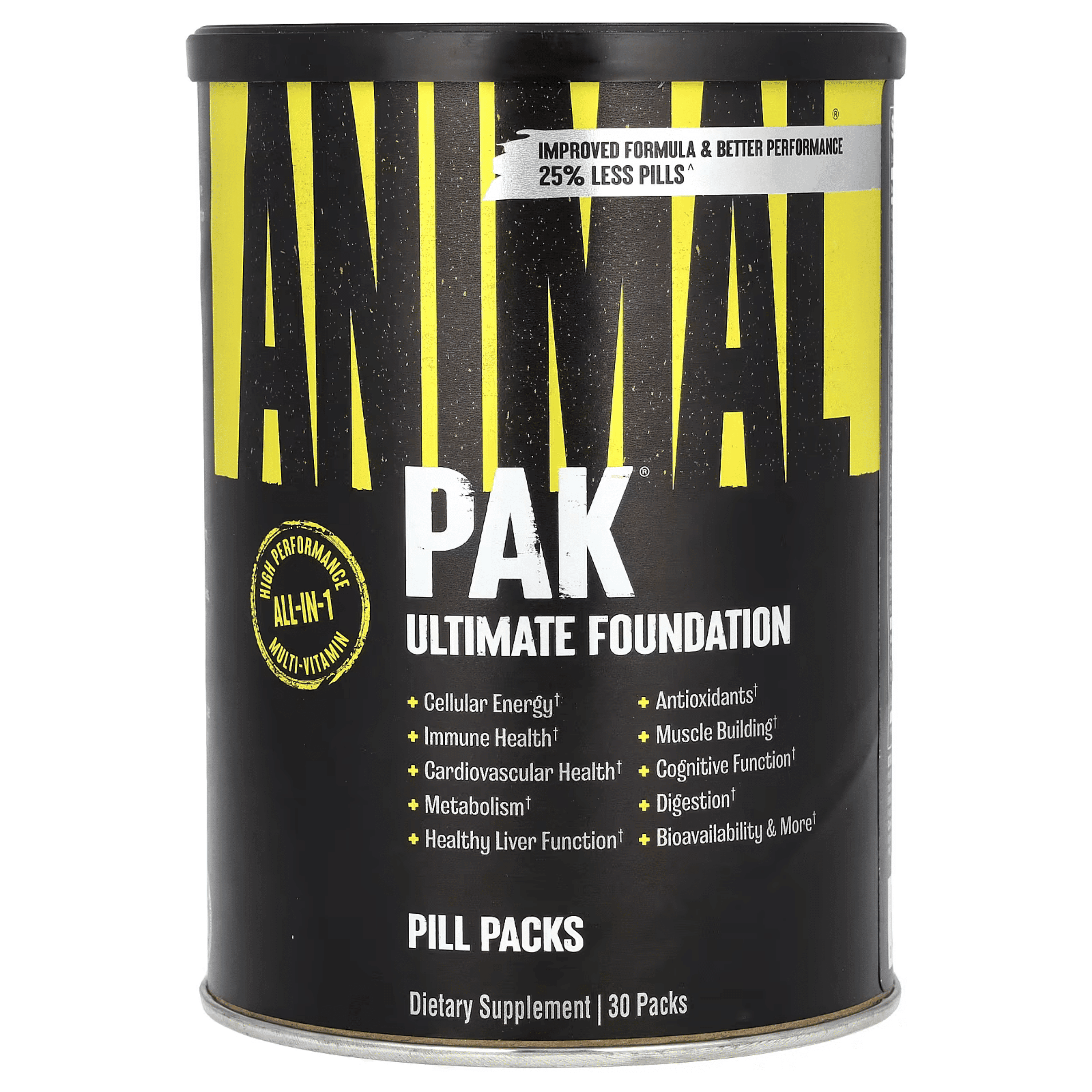 UNIVERSAL ANIMAL PAK 30 PACKS | Walmart en línea