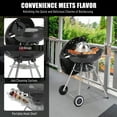 UBesGoo Charcoal Grill Portable BBQ Grill Removable Grill Rack Steel ...