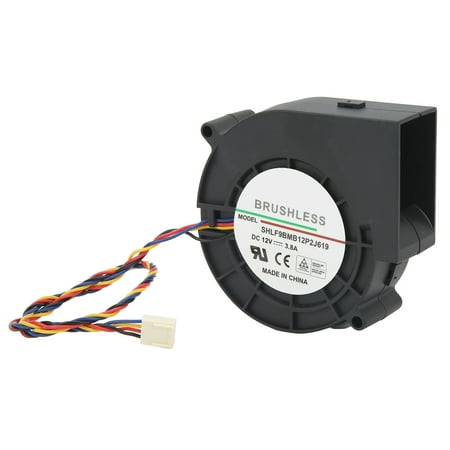 Centrifugal Blower, Multipurpose Brushless Cooling Fan Low Noise 3.8A ...