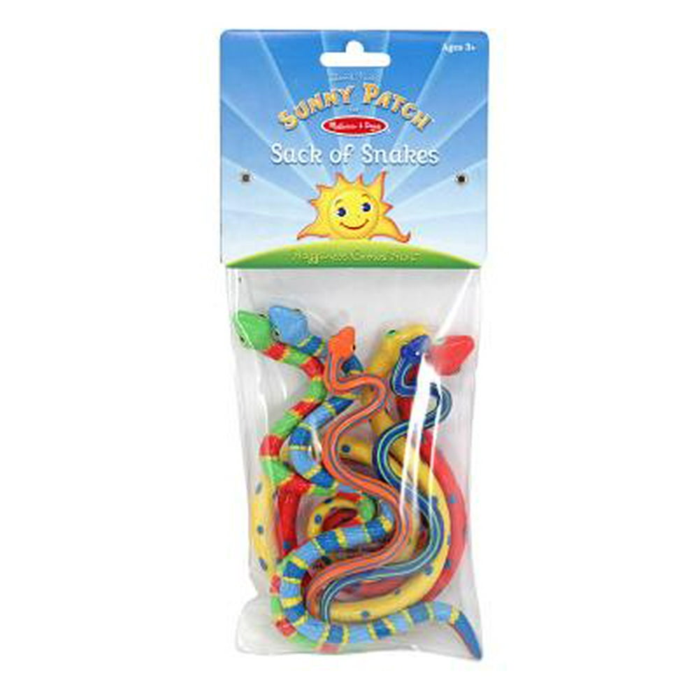 Melissa & Doug Sack of Snakes (6 pcs) - Walmart.com - Walmart.com