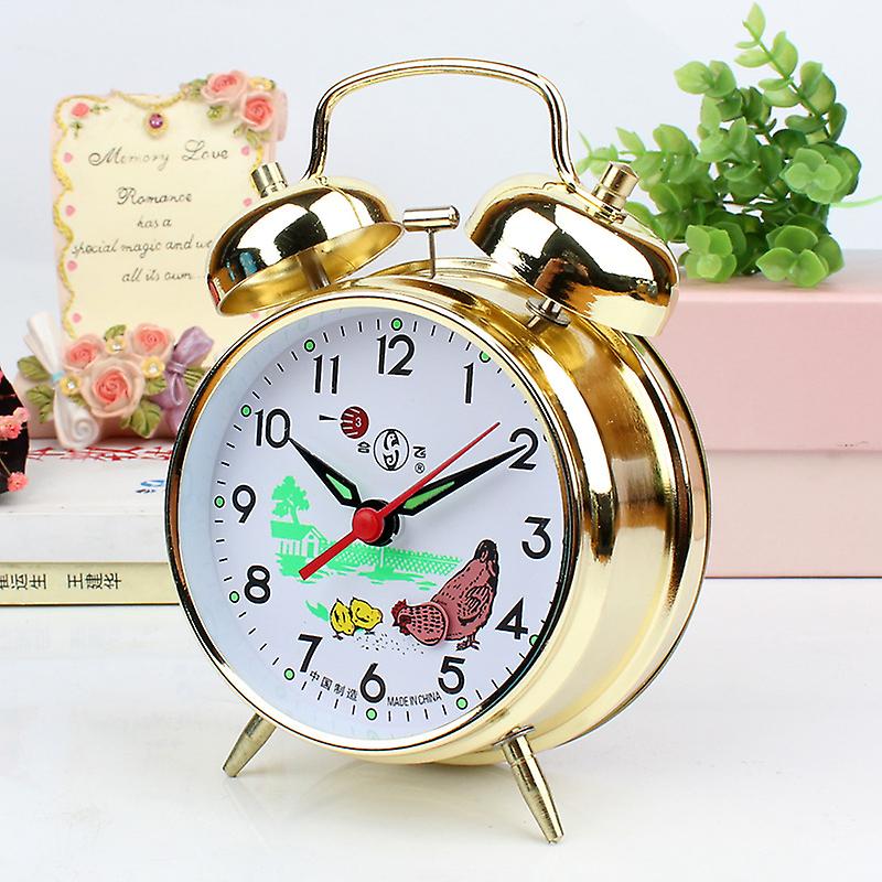 Vintage Animated Pecking Chicken Hen Alarm Clock, Classic Mechanical ...
