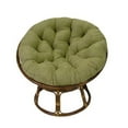 Blazing Needles 93302-MS-HG 48 in. Solid Microsuede Papasan Cushion ...