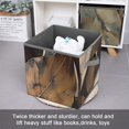 10.6in Folding Storage Box Solid Material Handle On Both Sides For Easy ...