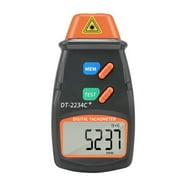 Digital Photo Laser Tachometer Non Contact Tach RPM Meter - Walmart.com