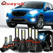 For Mazda 3 2014 2015 2016 White LED Headlight High Low Beam + Fog ...
