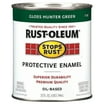 Rust-Oleum Stops Rust Gloss Protective Enamel, Hunter Green, Quart ...