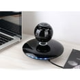 TechComm WB-46-3 Magnetic Levitating Bluetooth Speaker with LED Lights and 3D Audio Sound ...