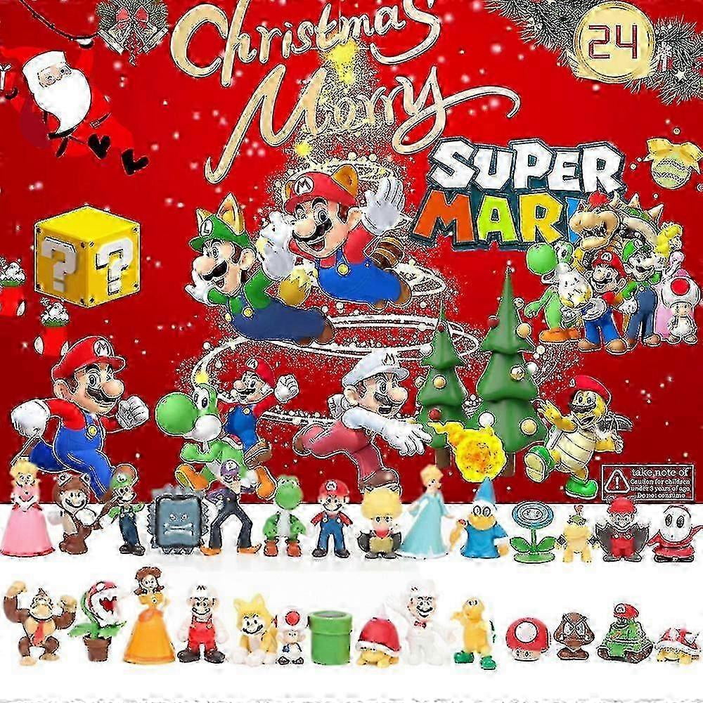 Click here for Super Mario Game Theme Cartoon Characters 24 Days... prices