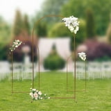 MONIPA 3pcs Wedding Stand Gold Arch Backdrop Shelf For Ceremony Party ...