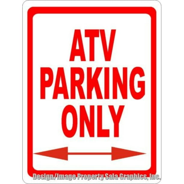 ATV Parking Only Sign - Walmart.com