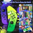 SIXGOLDHUA Switch Controller (L/R) Compatible with Nintendo for Joy Con Controller, Support Dual ...