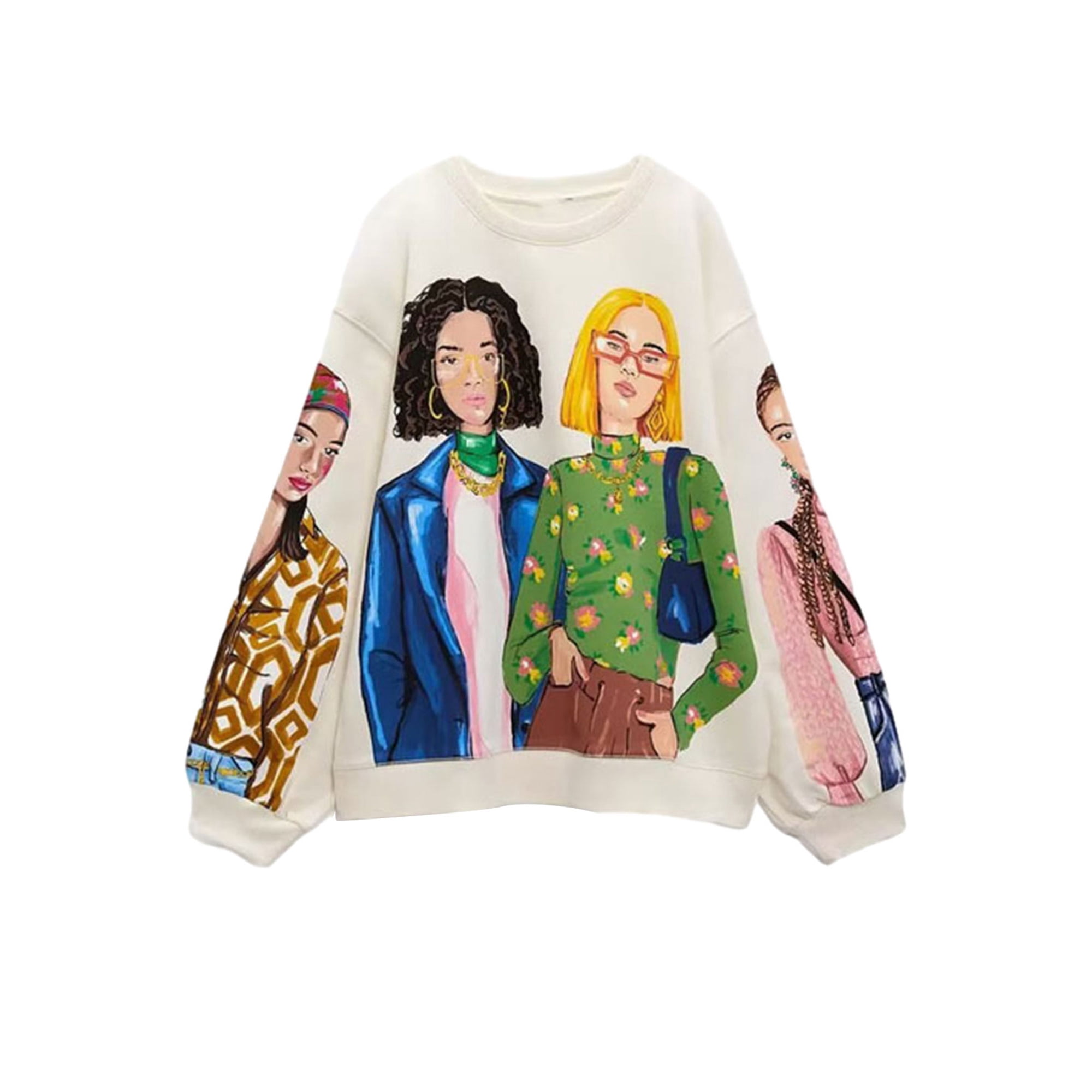 Click here for Xiaxaixu Women Cute Sweatshirts Trendy Girls Print... prices