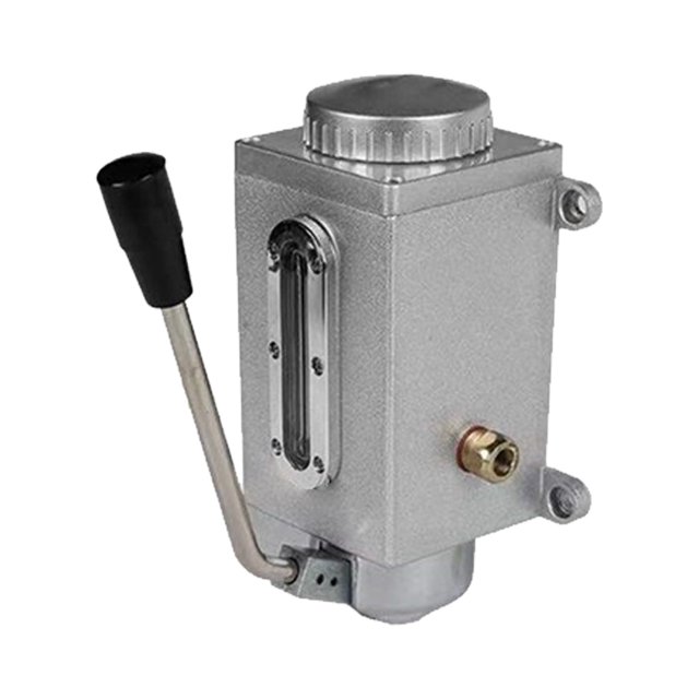 GENEMA Manual Lubricating Oil Pump 1L 4mm Double Outlet Port Oiler Hand ...