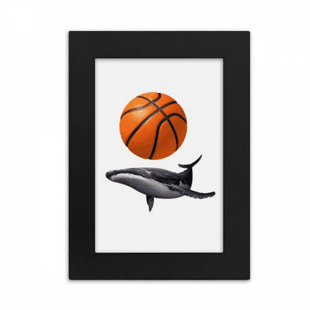 Basketball Whale Swimng Desktop Photo Frame Picture Display Art ...
