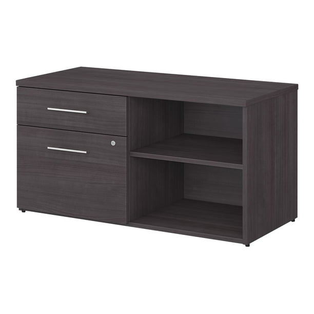 BBF Office 500 - Storage unit - 2 drawers - 2 shelves - wood composite ...